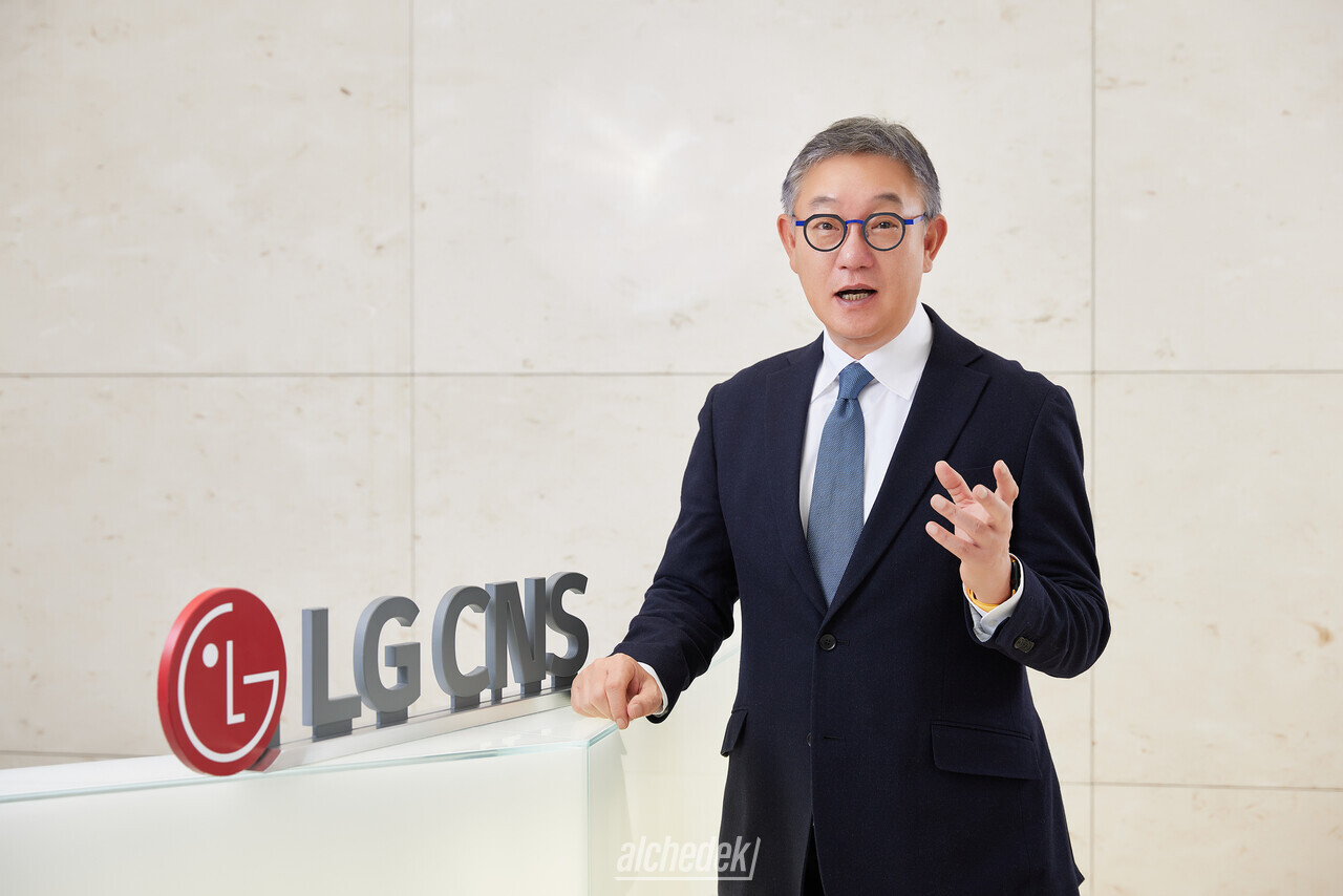 Shin-Kyun Hyun, CEO of LG CNS
